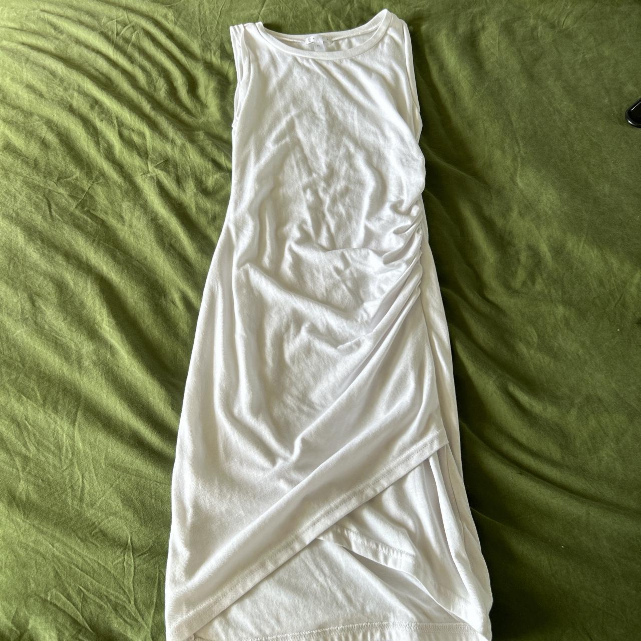 Leith Women's White Dress | Depop