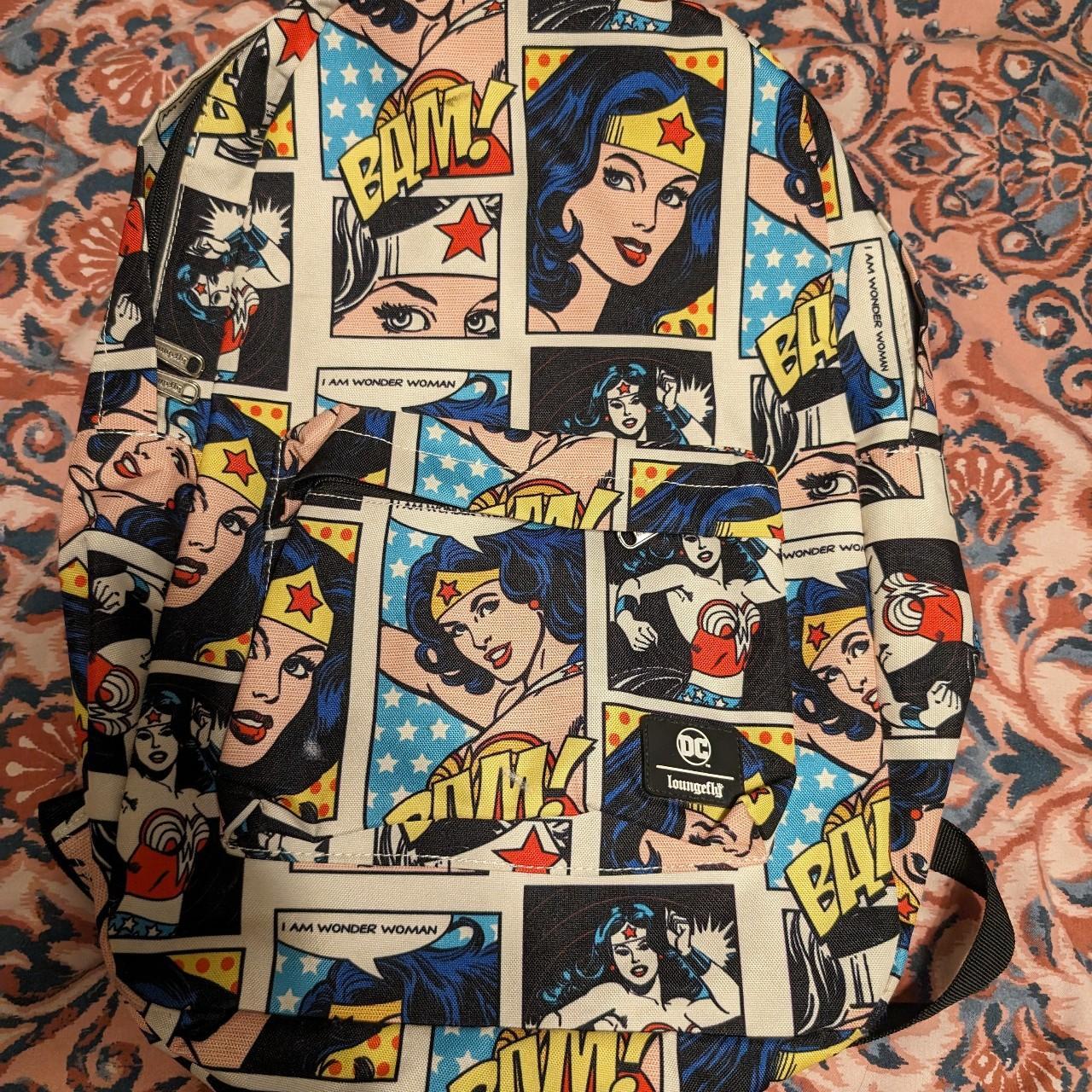 Wonder woman box lunch (store name) backpack Brand... - Depop
