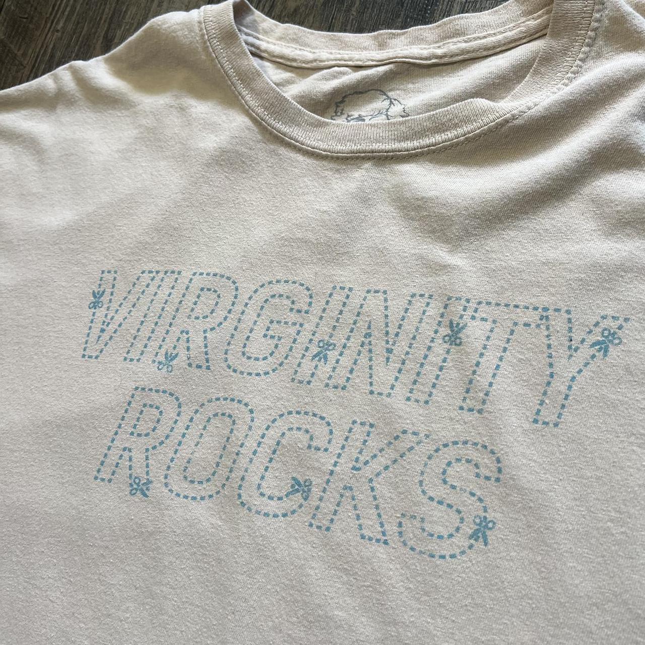 Danny Duncan ‘Virginity Rocks’ merch tee in a... - Depop