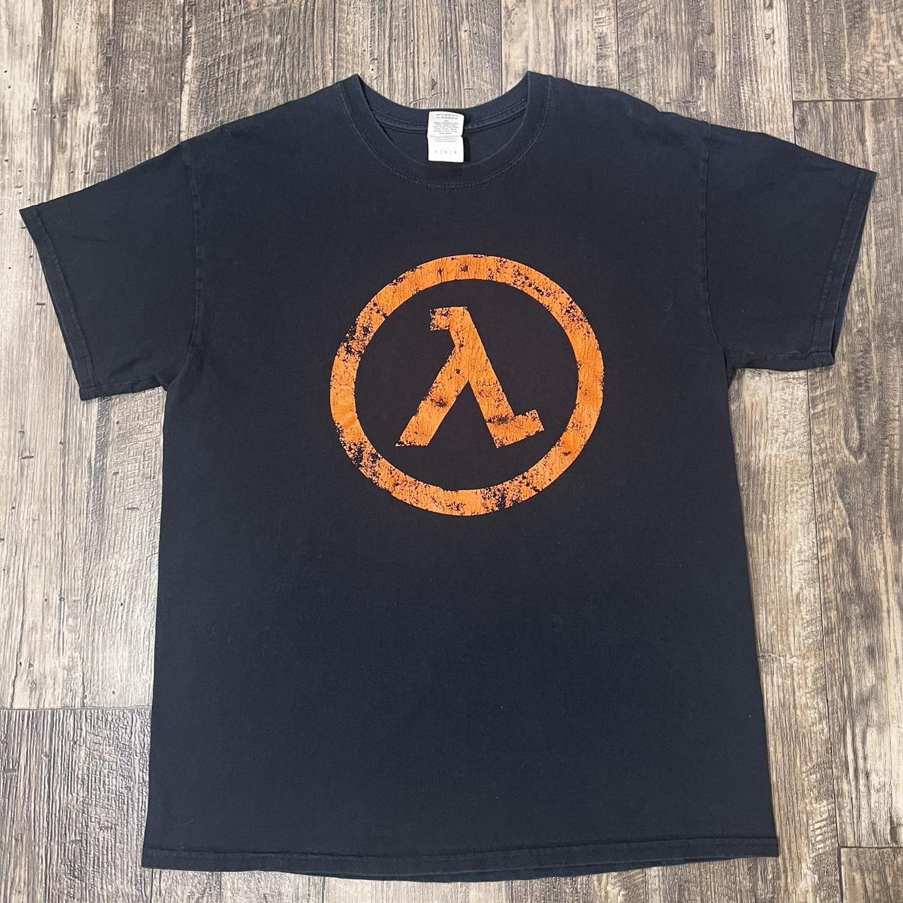 Vintage 2000s Half Life 2 video game promo tee in... - Depop