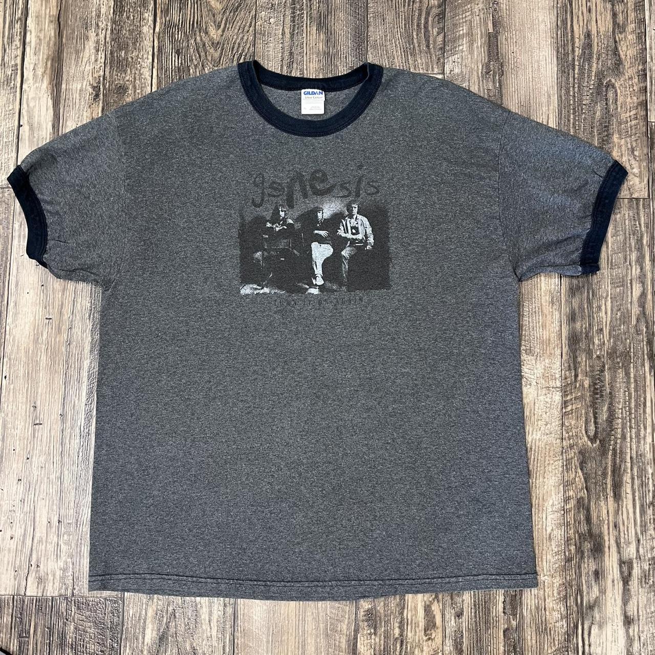 Vintage 2000s Genesis ‘Turn It On Again’ ringer band... | Depop