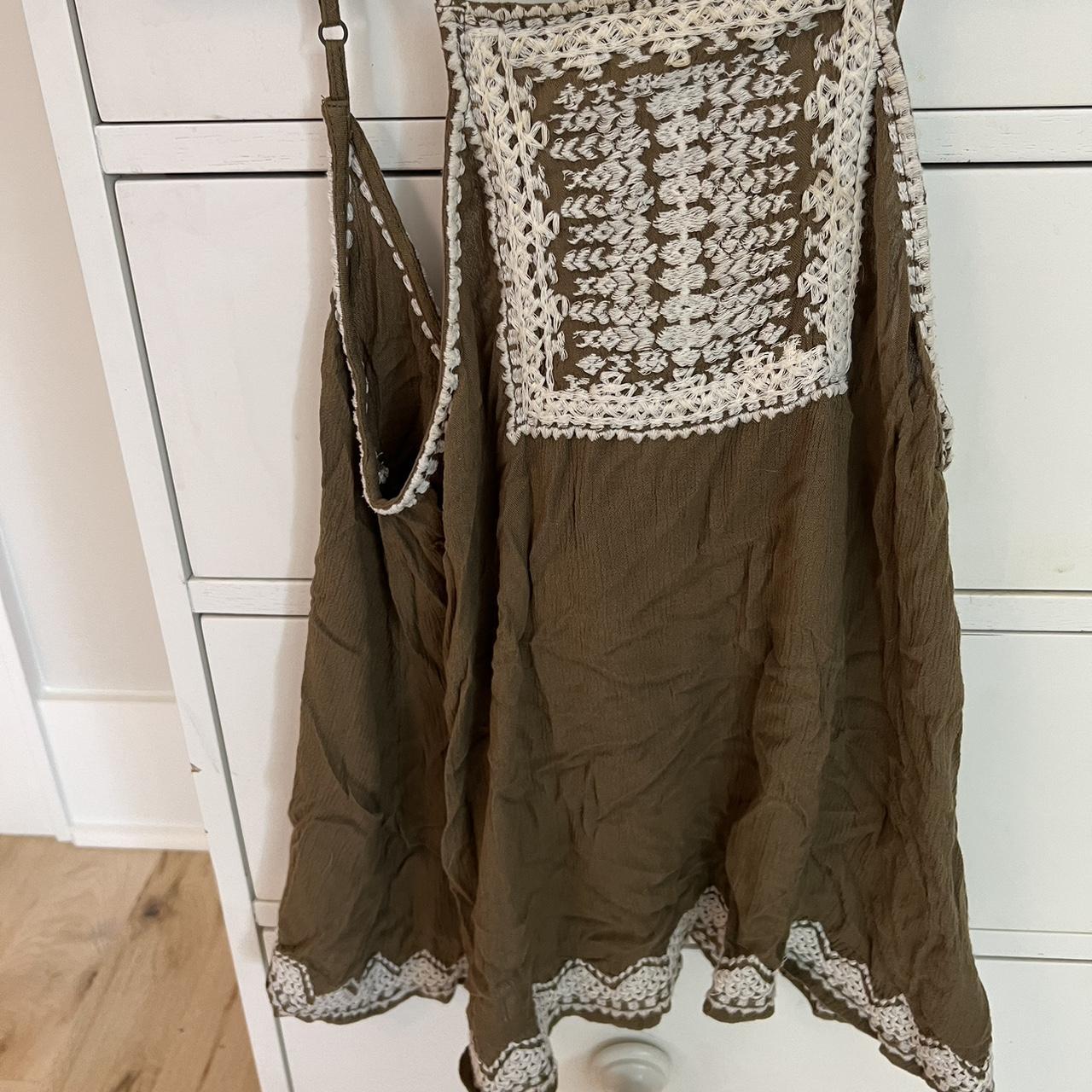 Ecote Women's Green Blouse | Depop