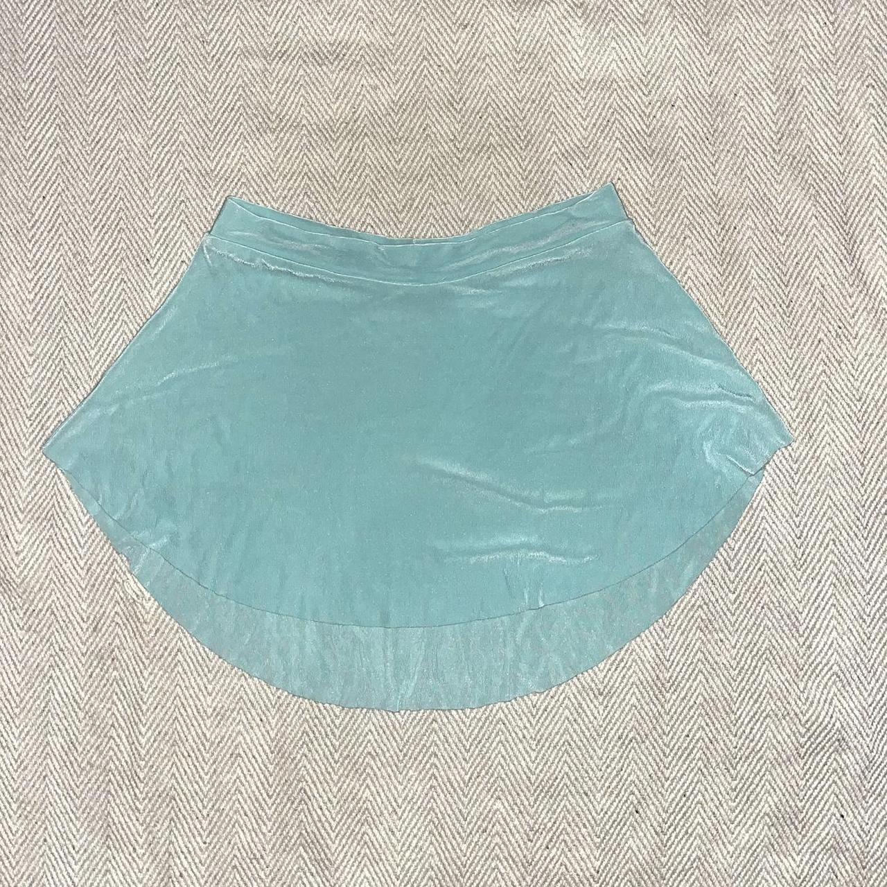 Bullet Pointe Pull-On Ballet Skirt Size M, Bright Teal - Depop