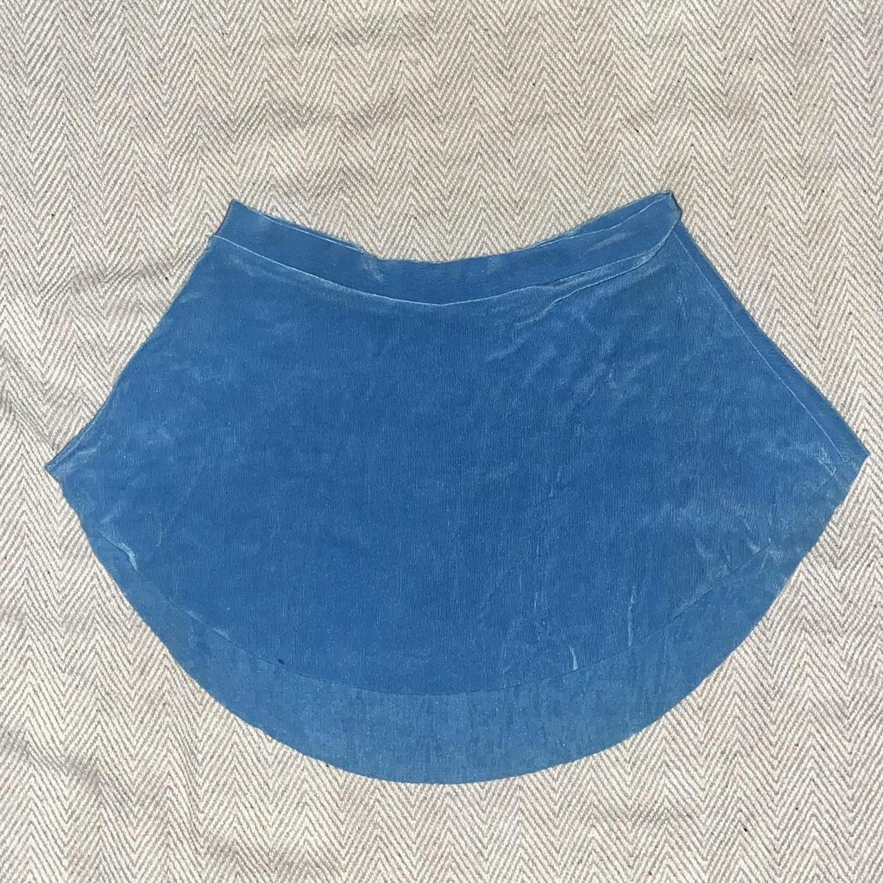 Bullet Pointe Pull On Ballet Skirt Size M Sky Blue Depop