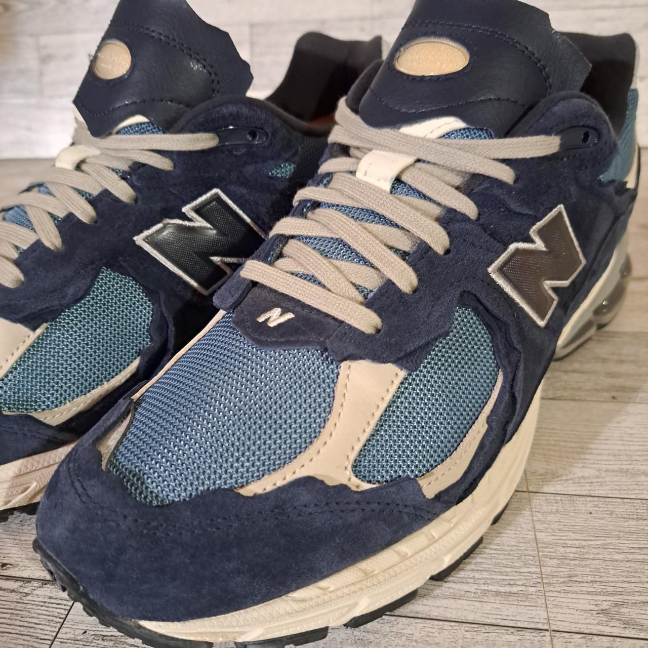 Men's New Balance 2002R Protection Pack Dark Navy... - Depop