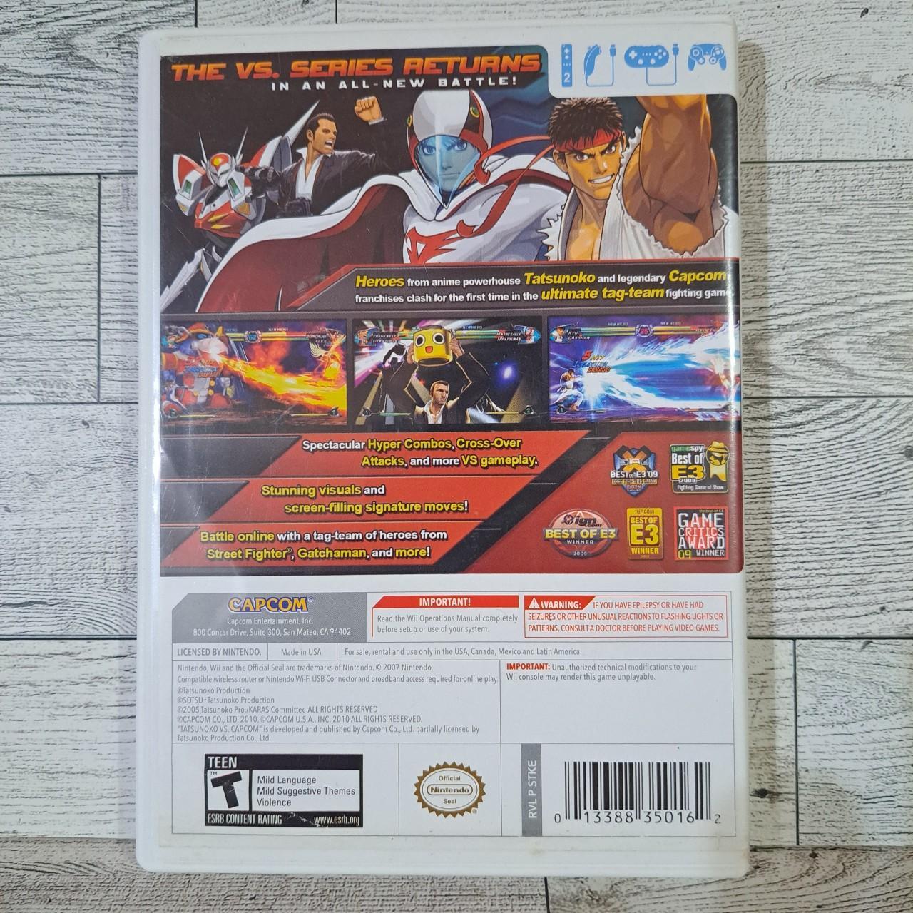 Tatsunoko Vs Capcom Ultimate All Star For Nintendo Depop