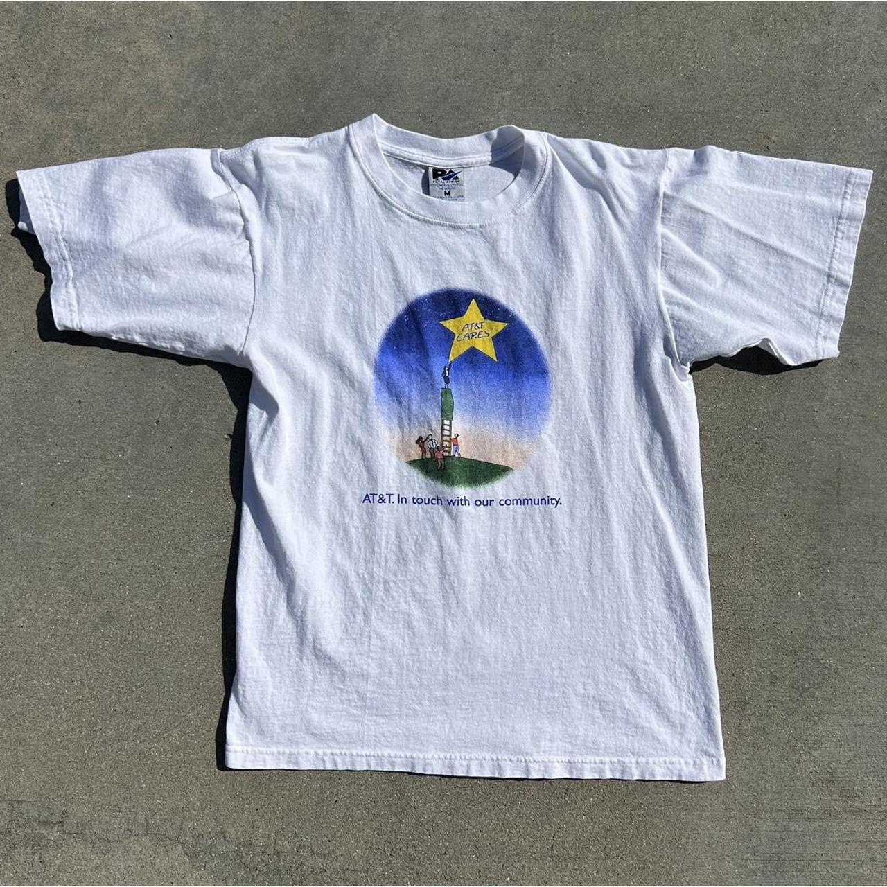 Vintage AT&T Graphic Tee - Size M - Condition... - Depop