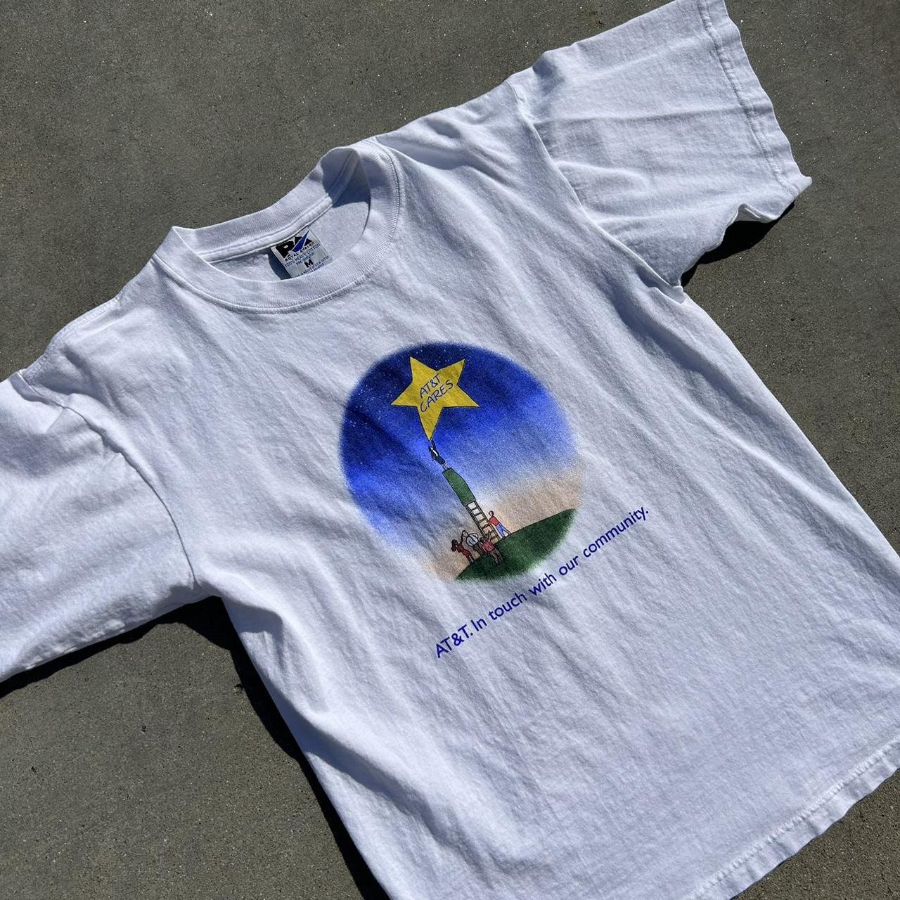 Vintage AT&T Graphic Tee - Size M - Condition... - Depop
