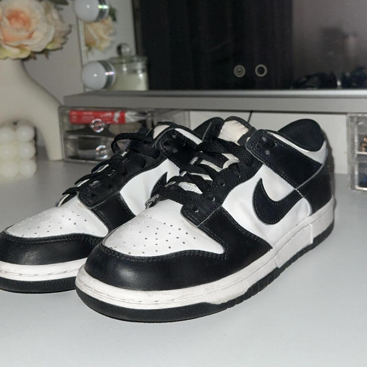 🎀SELLING🎀 nike panda dunks - women’s au 8 msg for... - Depop