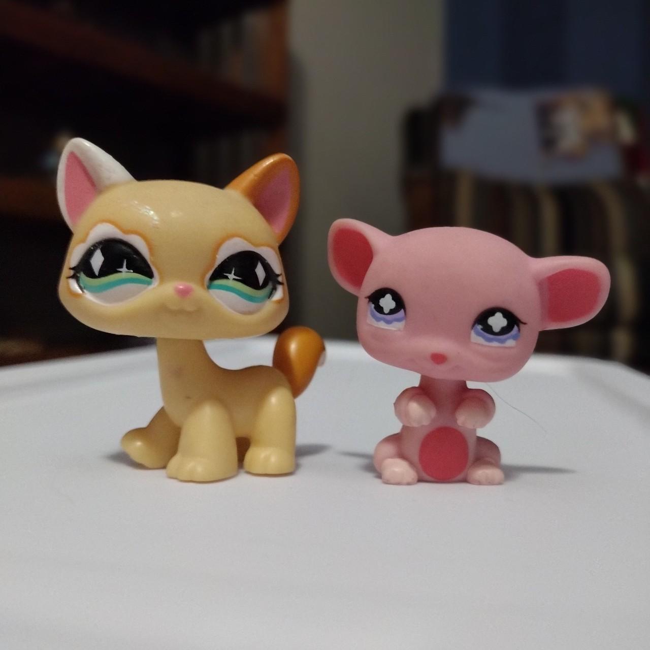 Littlest Pet Shop/ LPS #626 cat 🐈 ^(blue magnet... - Depop