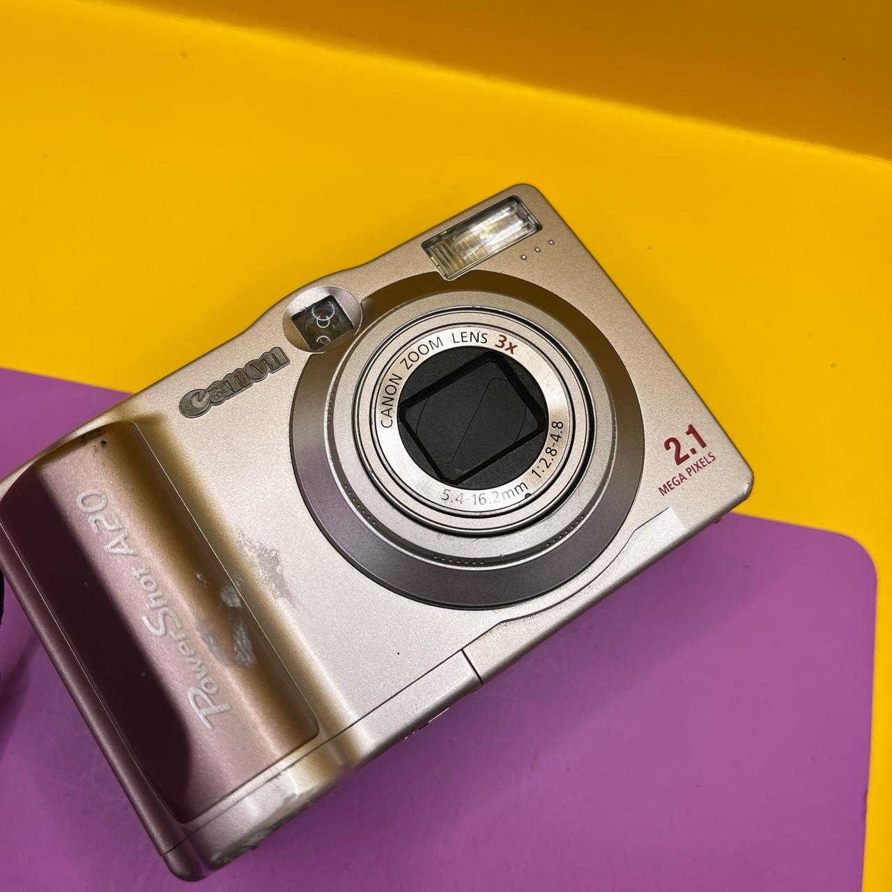 Canon powershot A20 vintage digital camera 2mp... - Depop