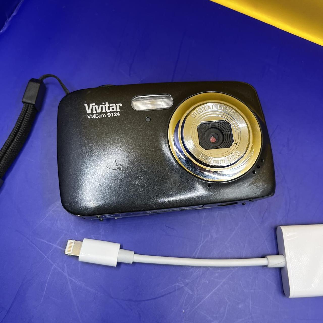 Vivitar vivicam 9124 vintage digital camera Black... - Depop
