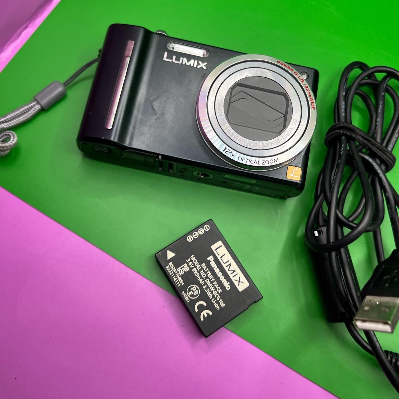 Panasonic lumix DMC-TZ8 vintage digital camera... - Depop