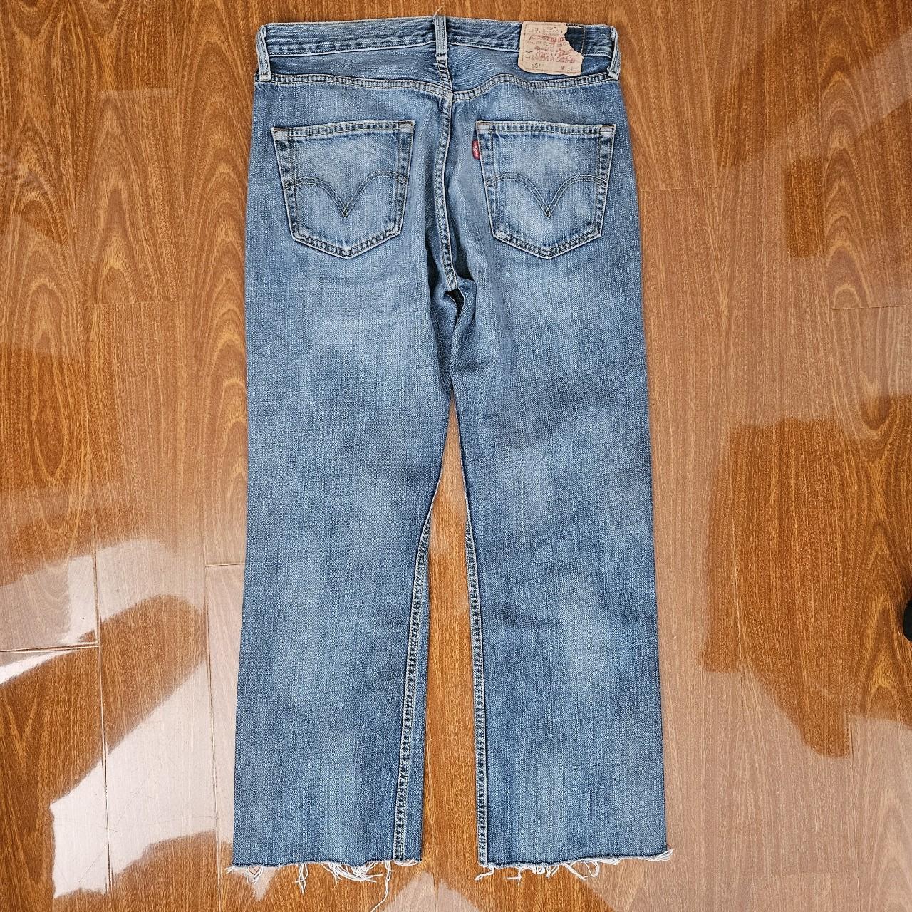 Vintage Levi's 501 XX Jeans Mens Straight Blue Denim... - Depop