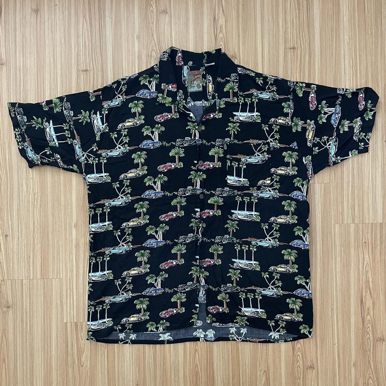 Vintage Pineapple Connection dress shirt. Great car... - Depop
