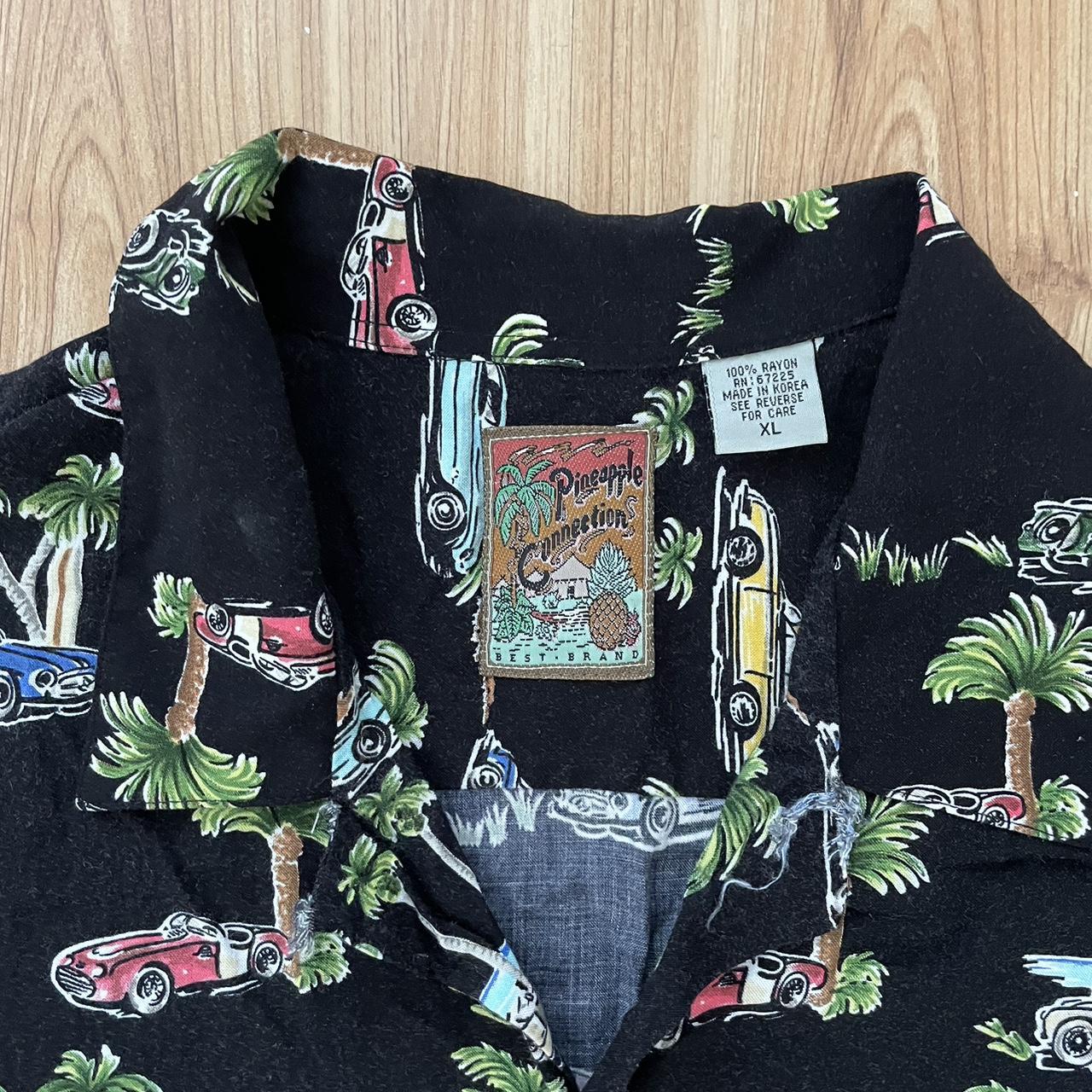 Vintage Pineapple Connection dress shirt. Great car... - Depop