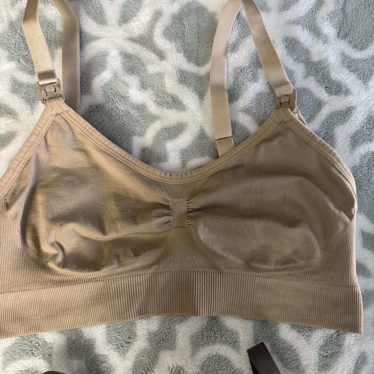 Suekaphin 4PACK Nursing Bra Wireless Bra Women's... - Depop