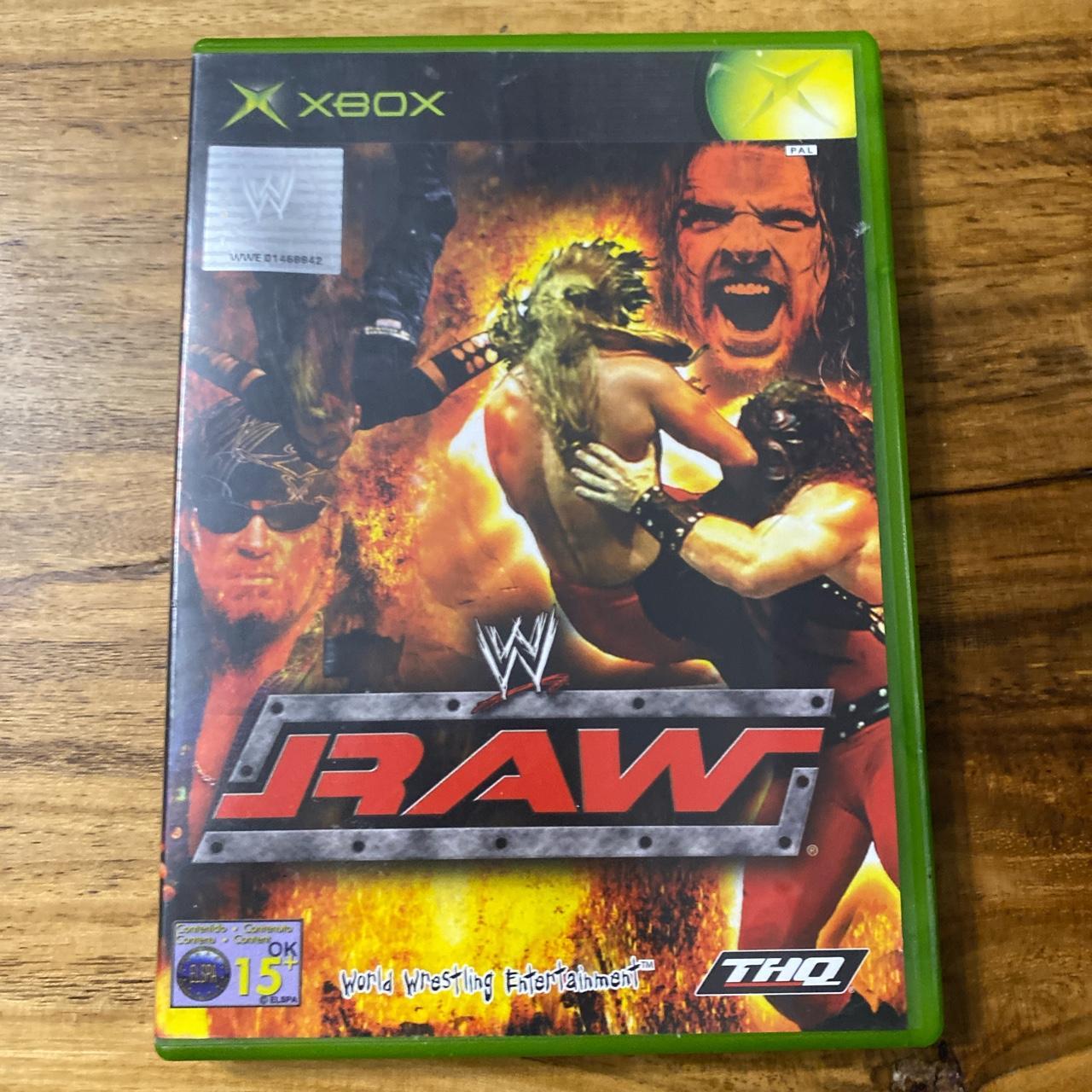 WWE Raw for Original Xbox Compatible with Xbox... - Depop