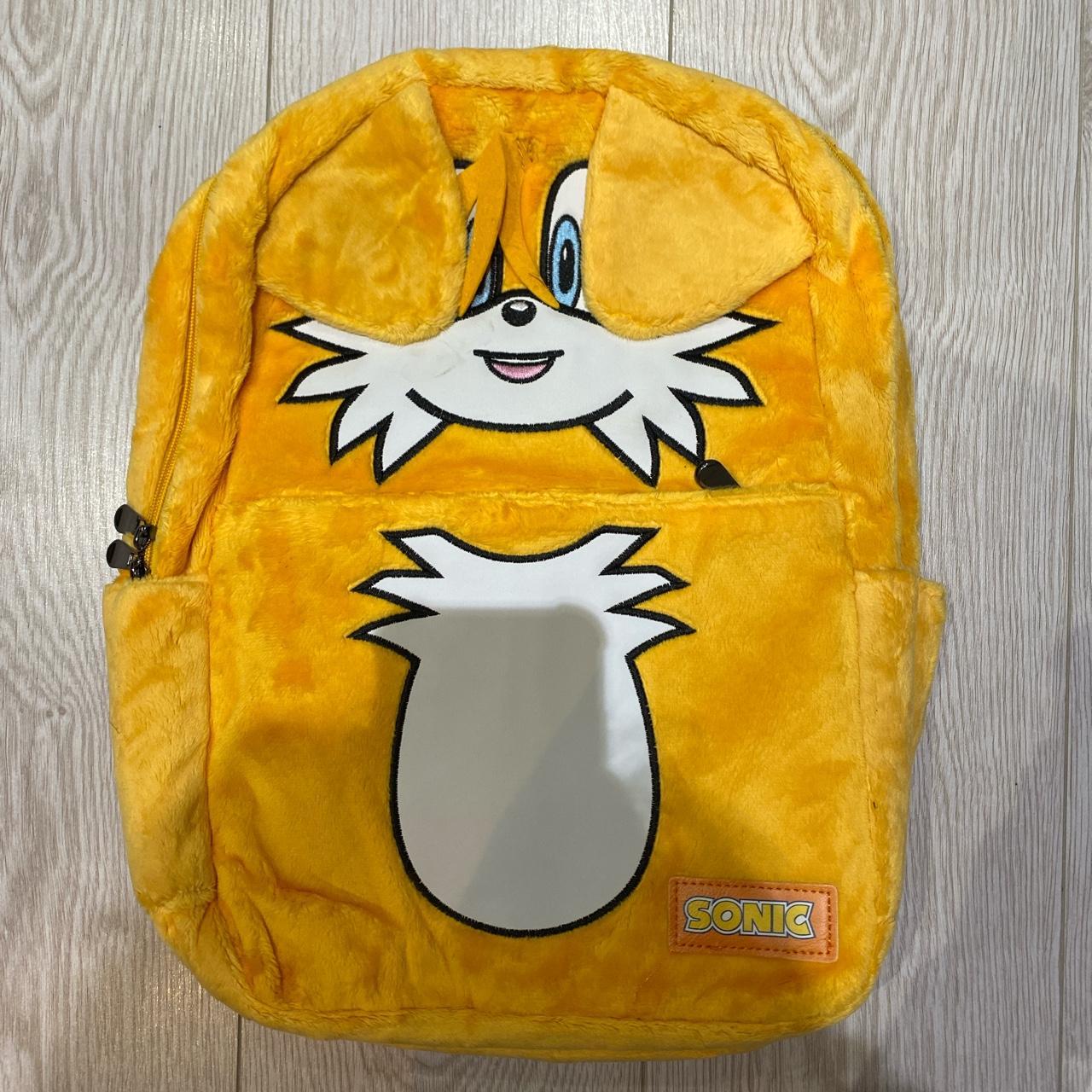 Tails The Hedgehog Plush Backpack Brand New Tags:... - Depop