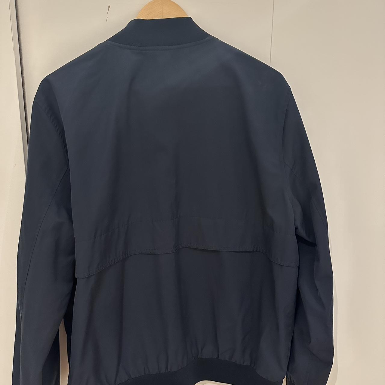 Men’s Navy Bomber jacket Brand - TopMan Size - uk... - Depop
