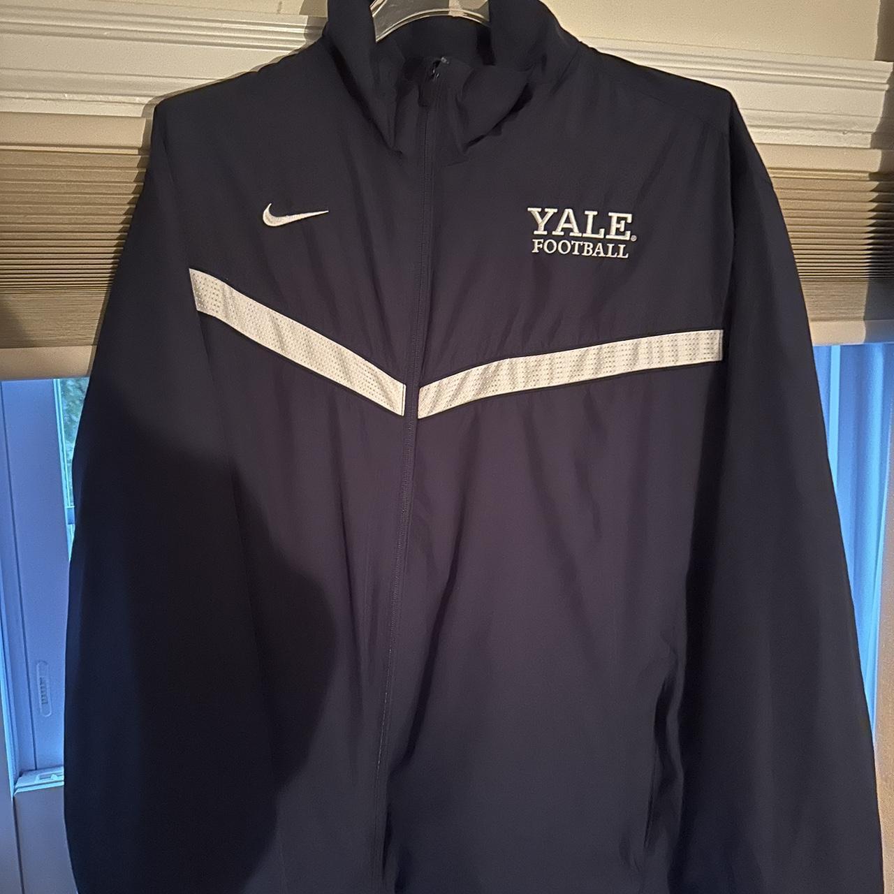 Men’s Nike Yale Football jacket Size: XL Condition:... - Depop