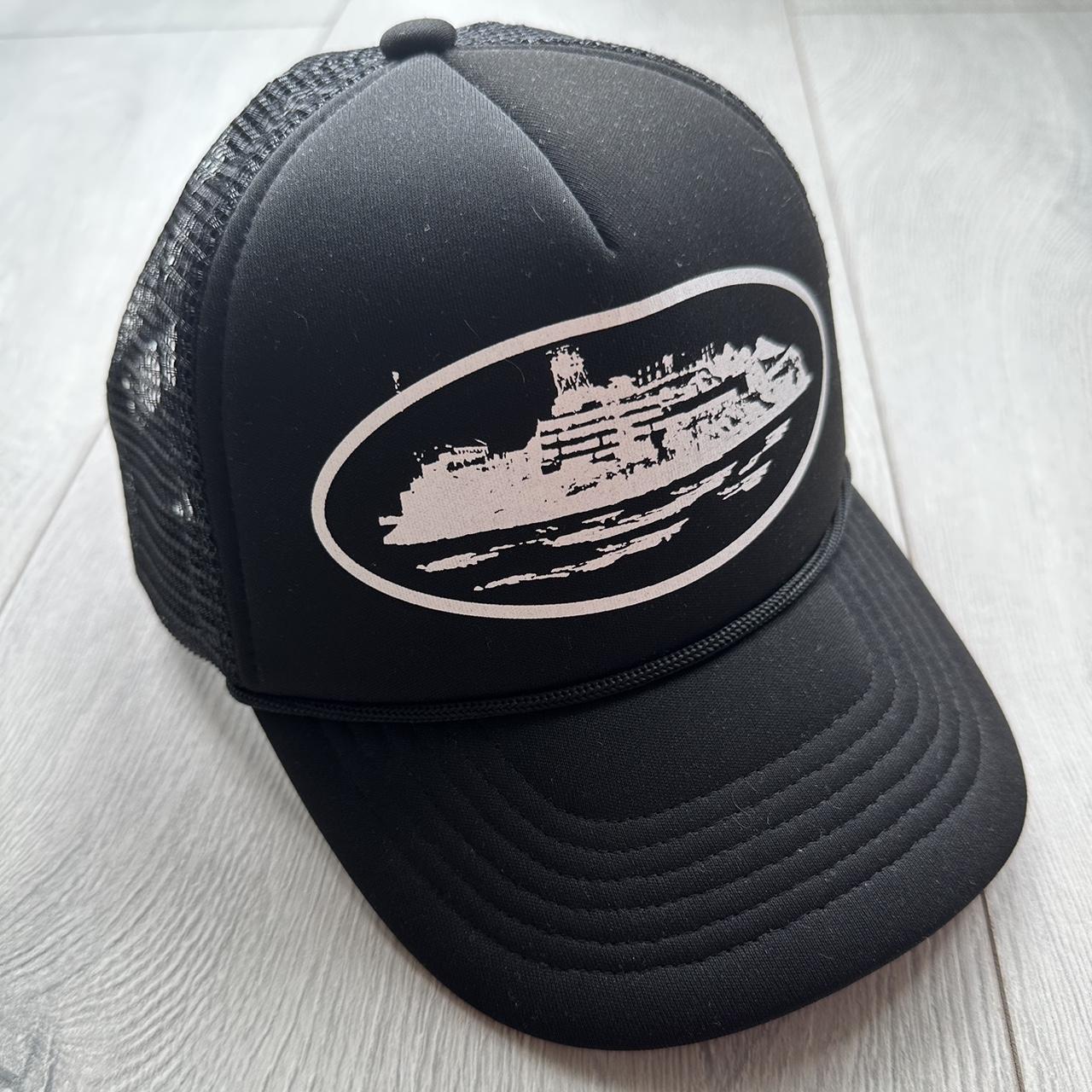 Corteiz Black Trucker Hat Proof of Authenticity... - Depop