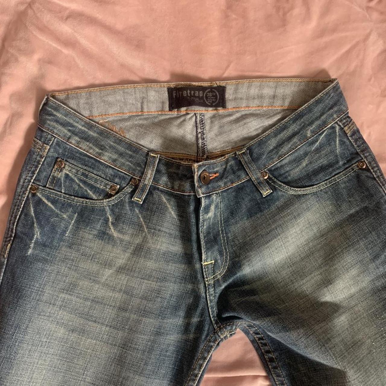 Low waisted flared firetrap jeans Really cool... - Depop