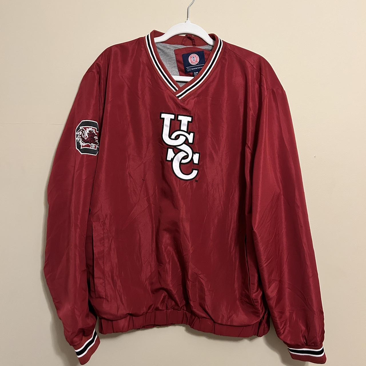 University of South Carolina lined windbreaker... - Depop