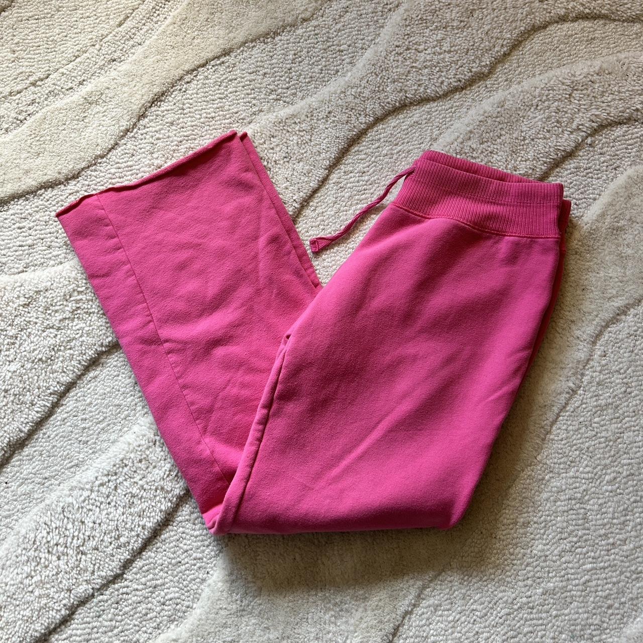 Vintage y2k early 2000s low rise sweatpants - size... - Depop