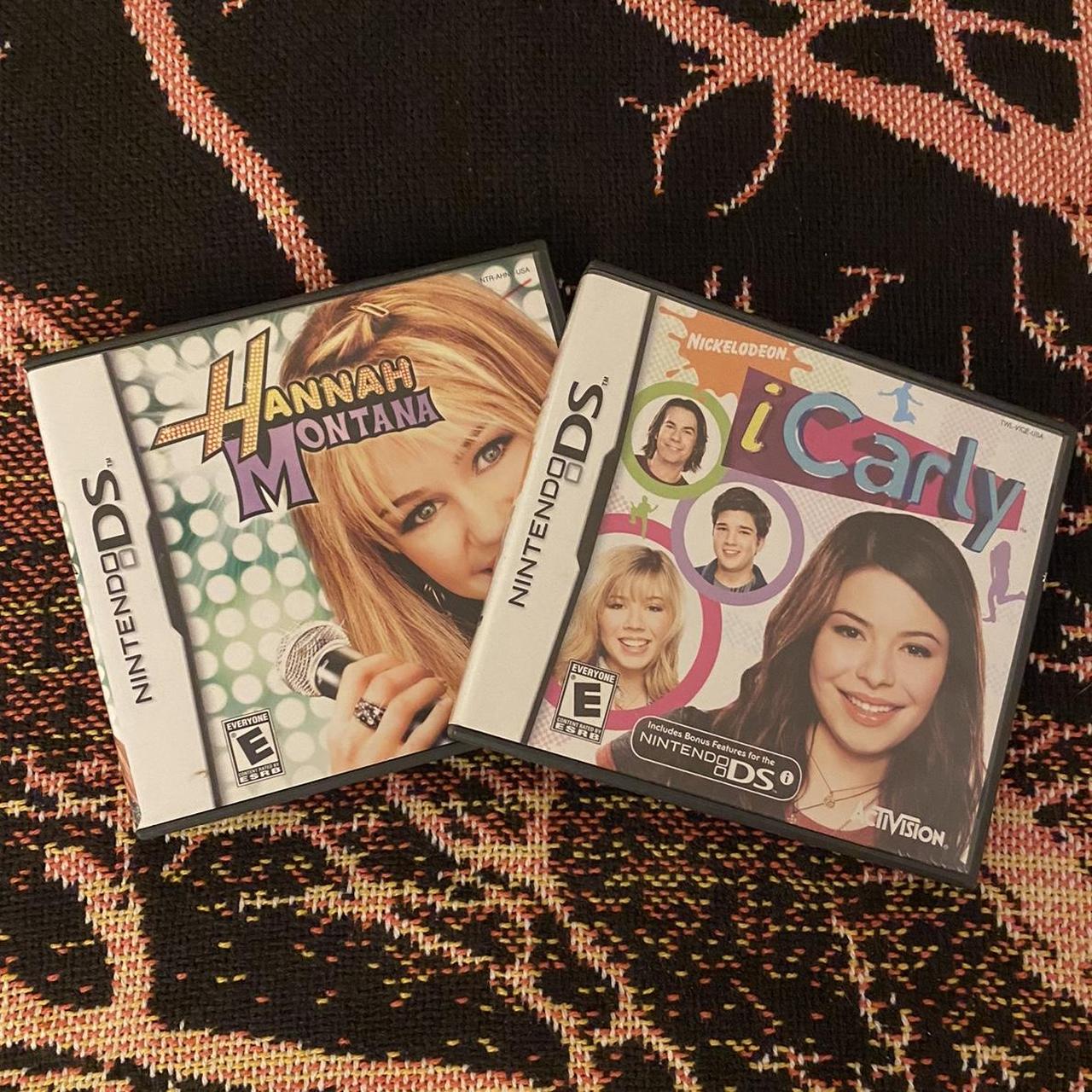 Hannah Montana & icarly Nintendo DS games comes in... - Depop
