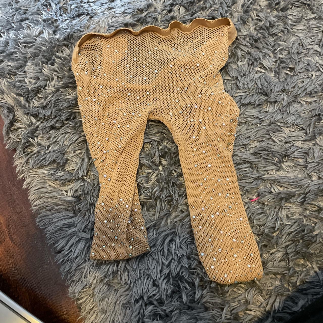 rhinestone fishnet I got for a festival but never... - Depop