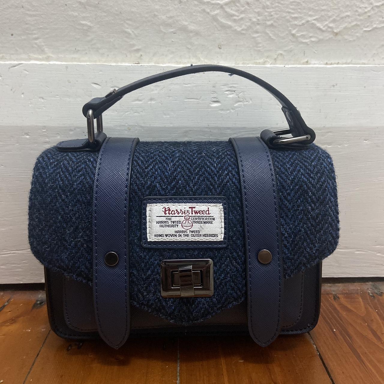 Islander UK Navy Mini Satchel *dust bag... - Depop