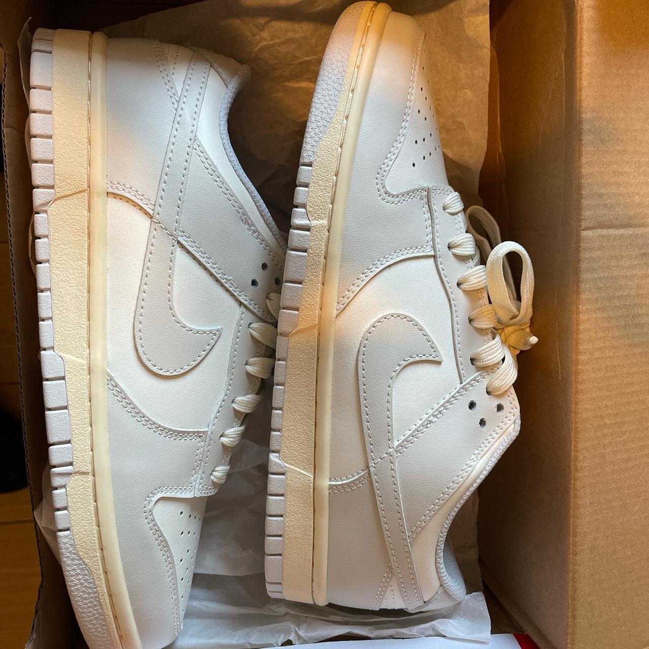 Nike Dunks sail Light bone grey #Nike #Dunks - Depop