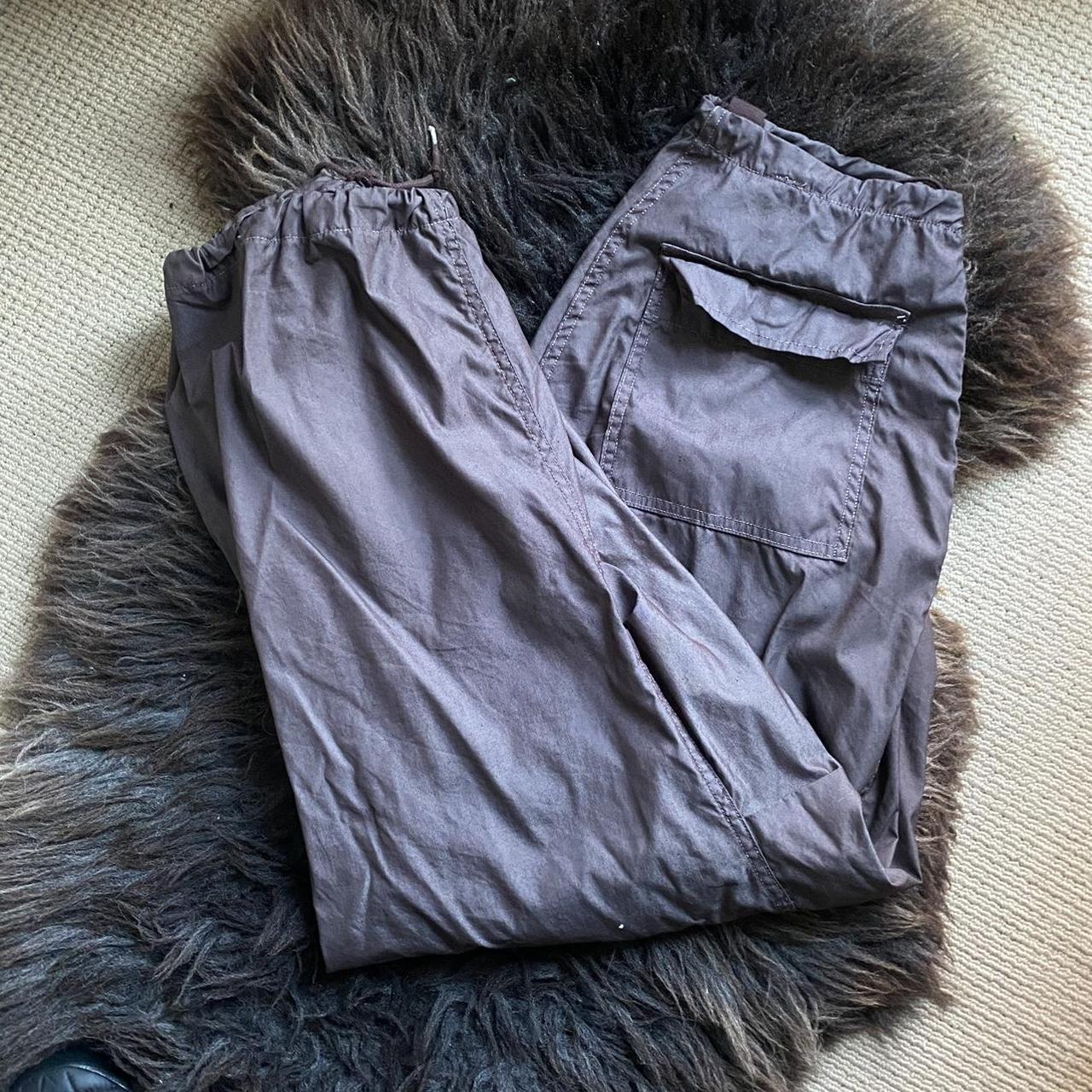 194 local chocolate brown military overpants as seen... - Depop