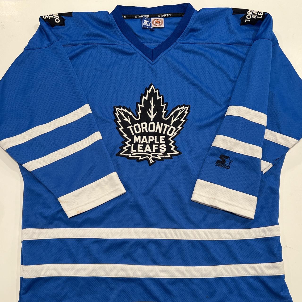 Vintage Toronto Maple Leafs Hockey Jersey with... - Depop