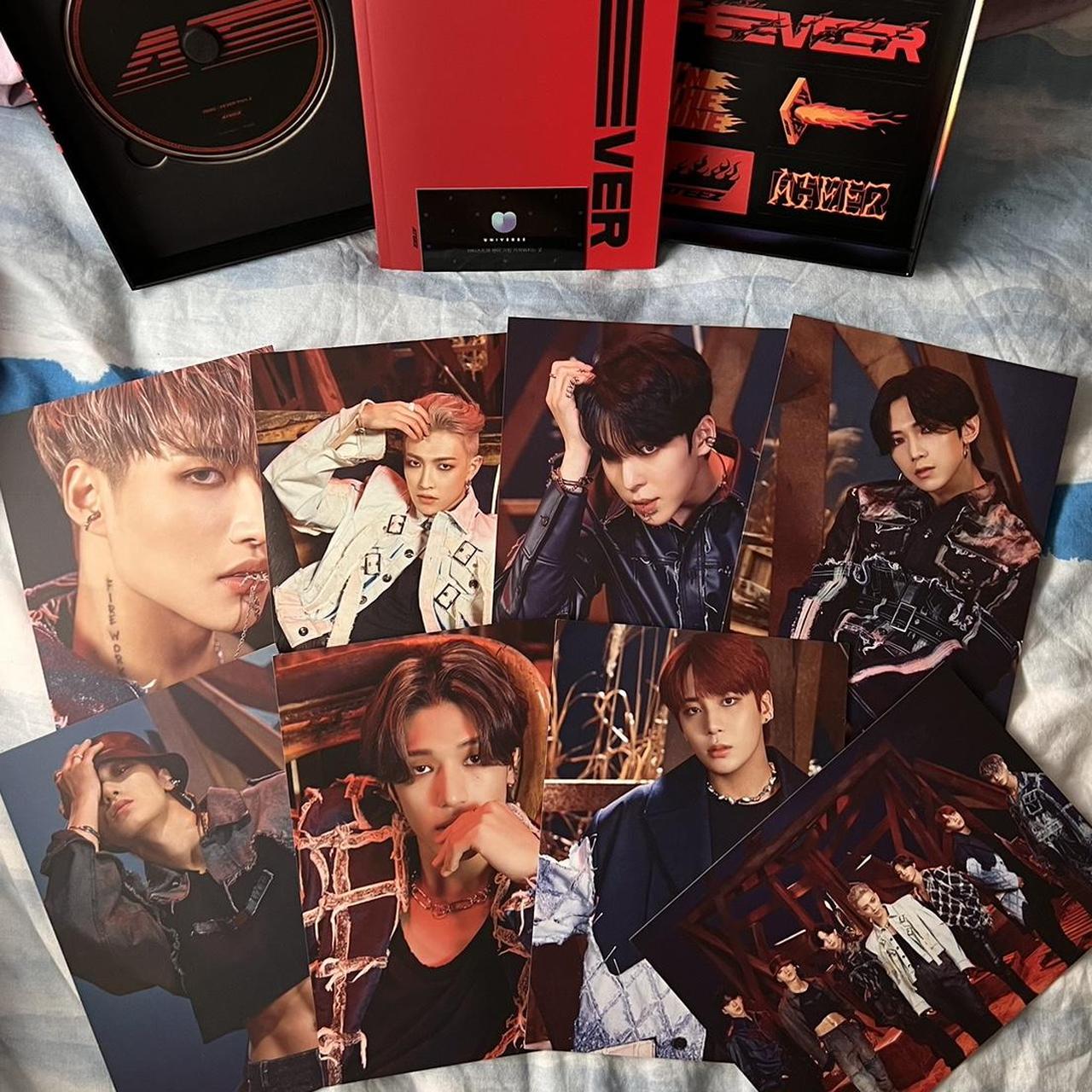 Ateez albums Zero : Fever Part 2 A version CD never... - Depop