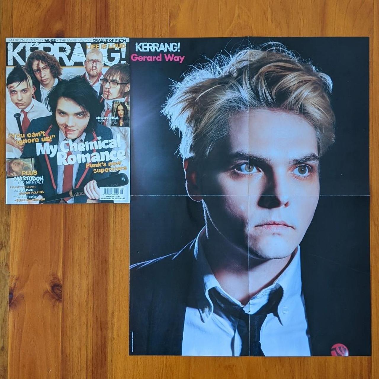 Poster of Gerard Way from My Chemical Romance and... - Depop