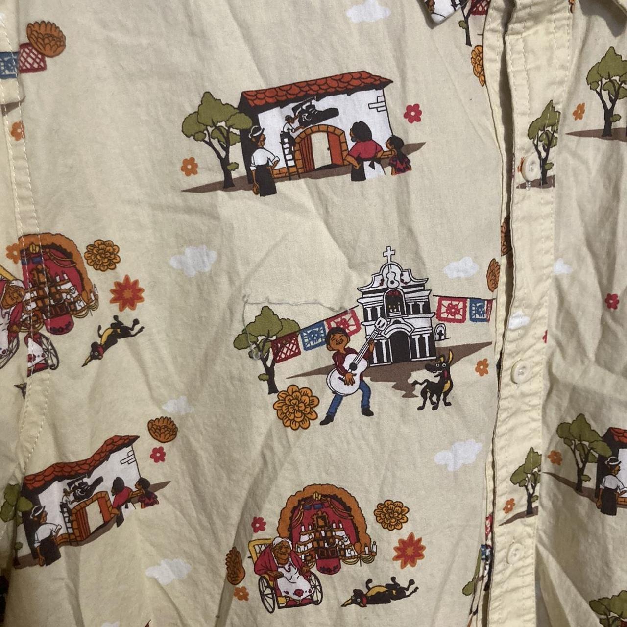Pixar’s COCO button up 2x. Fits like an Xl - Depop