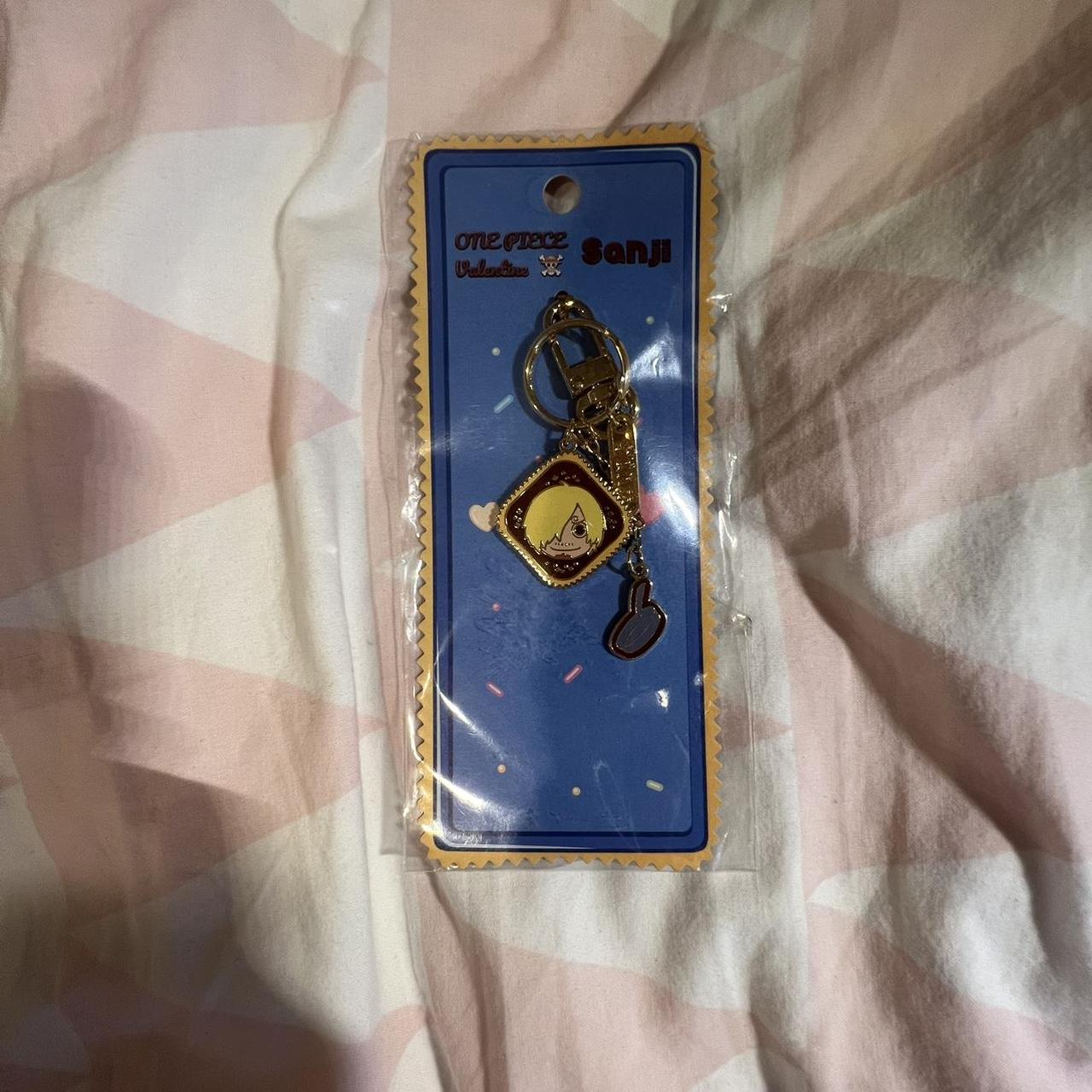 one piece sanji keychain from korea brand... - Depop