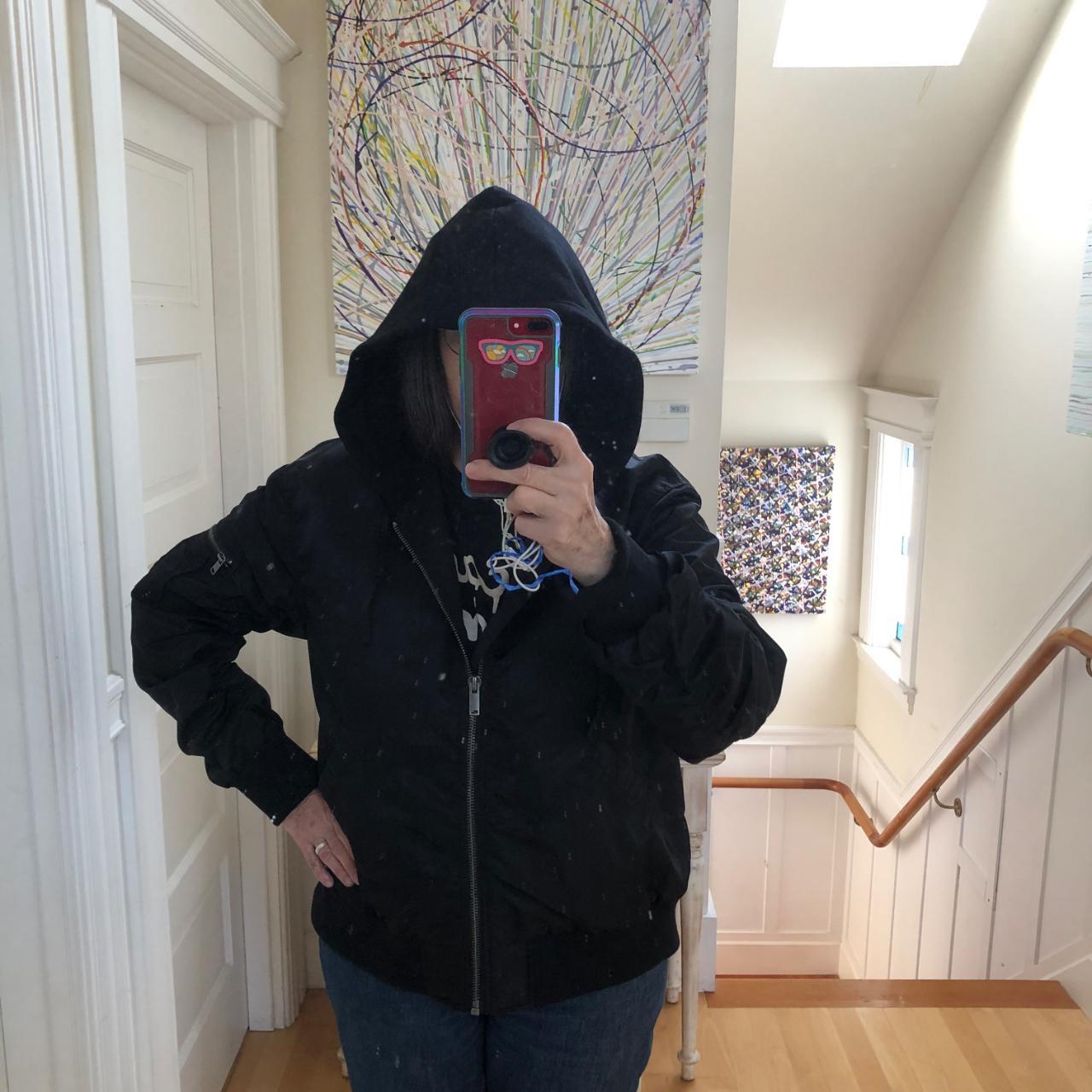 New Widow dolls kill black nylon jacket size Medium... | Depop