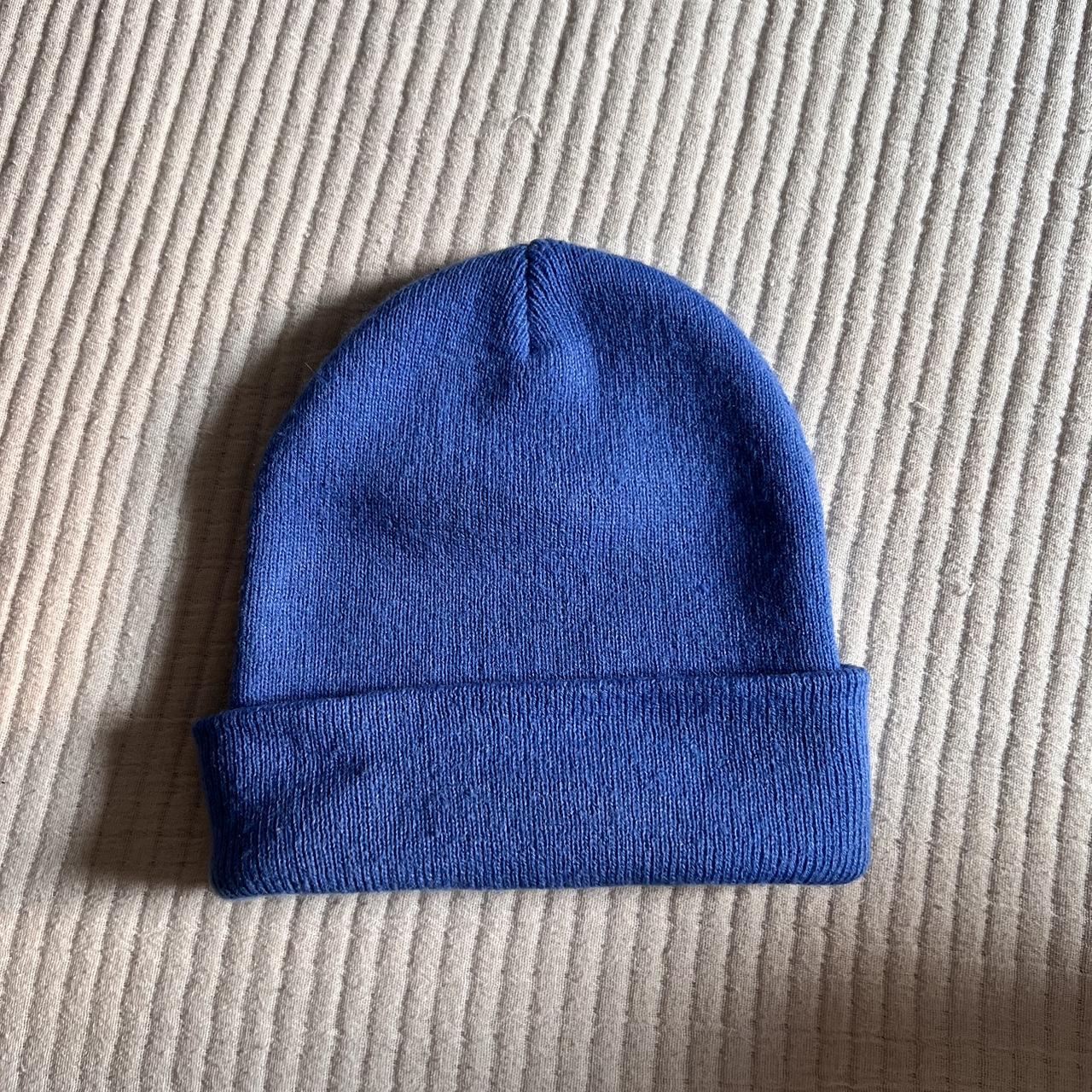 light blue beanie! so comfy and soft 10/10 i just... - Depop