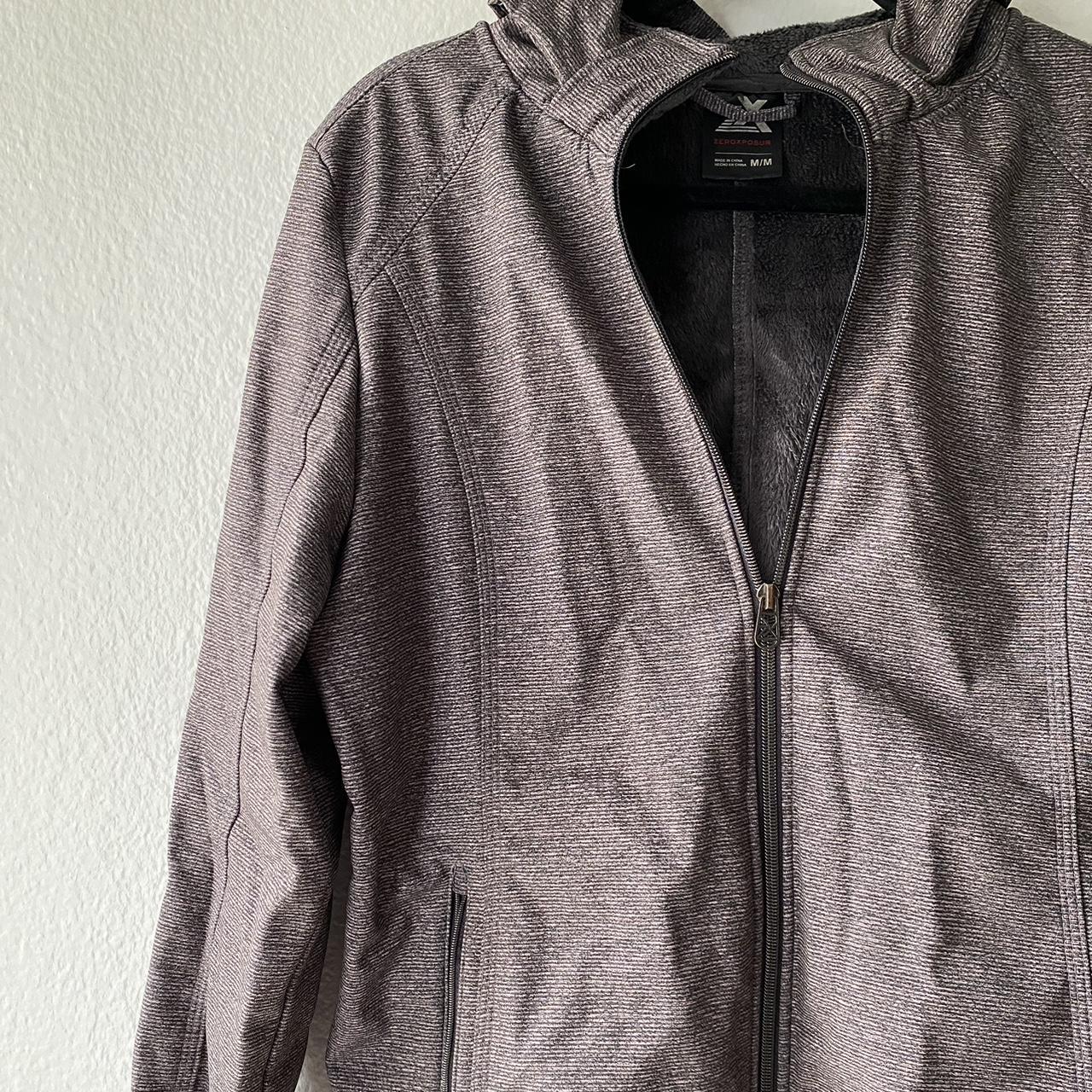 ZEROXPOSUR Tammi Hooded Soft Shell Jacket Water and... - Depop