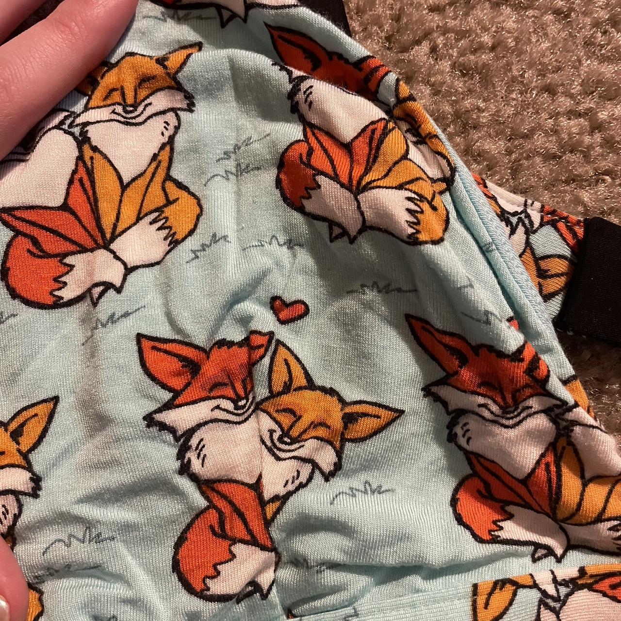 MeUndies Bra Very cute Fox pattern Never... - Depop