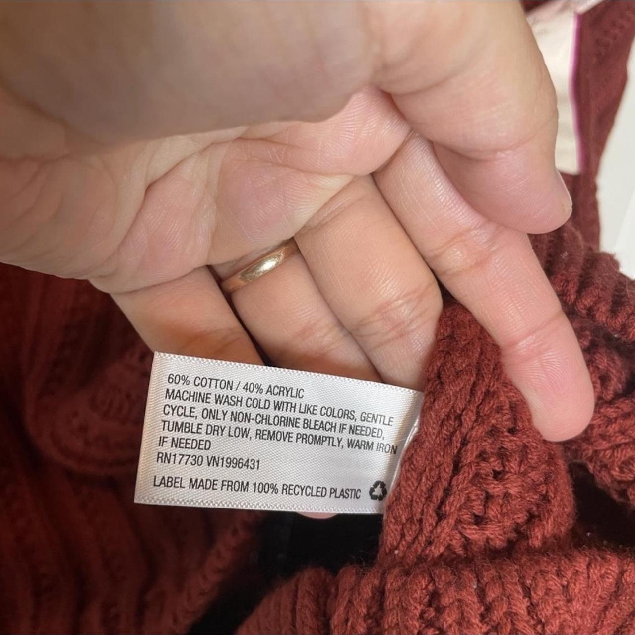 - adorable dark red sweater! - universal threads,... - Depop