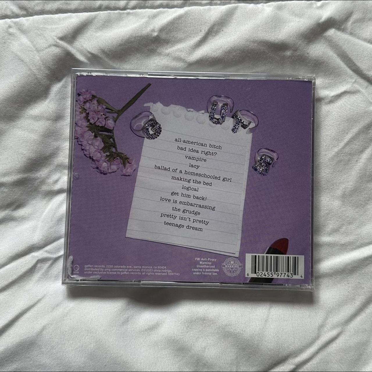 olivia rodrigo “GUTS” cd -in original packaging... - Depop