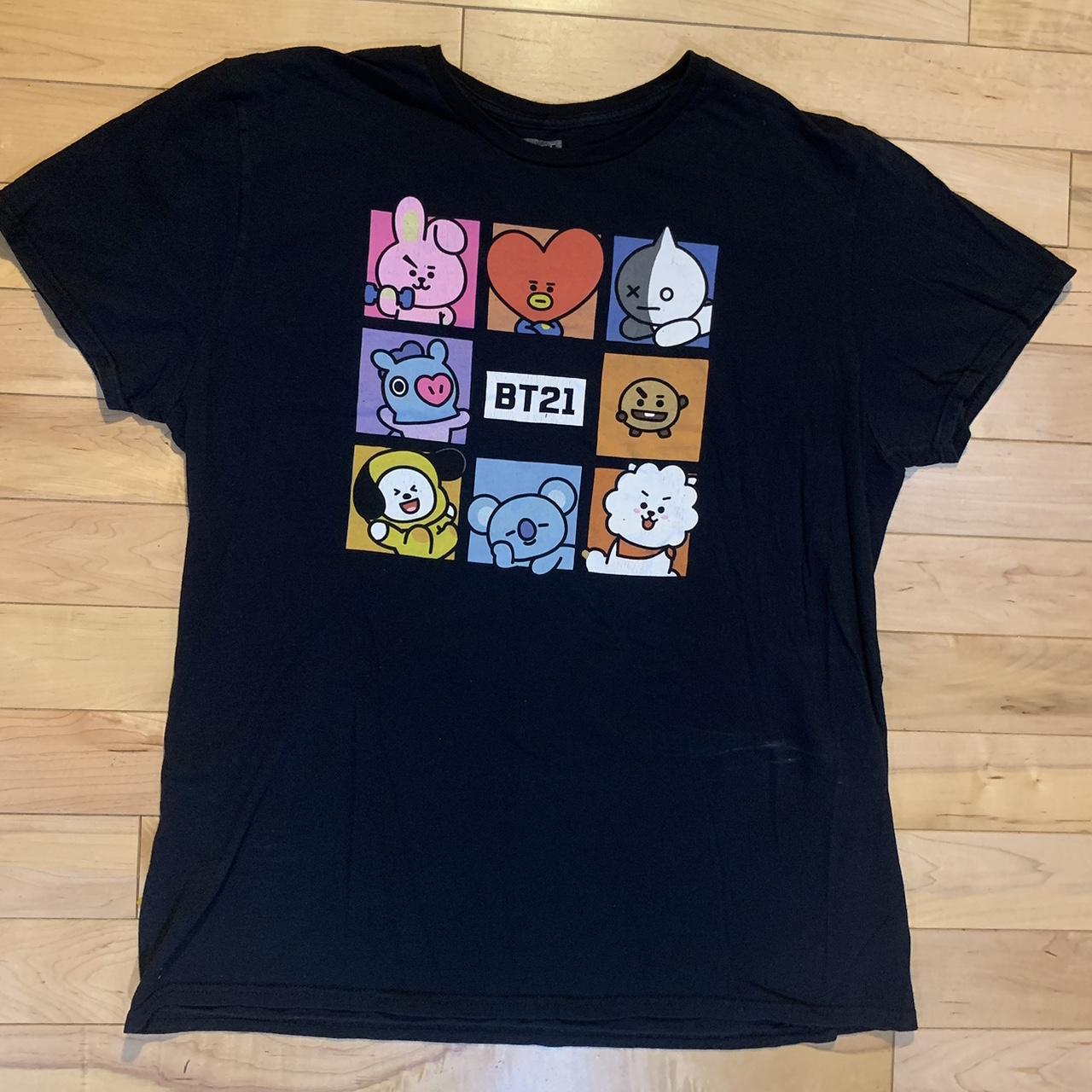 BT21 BTS t shirt Open to offers and message me for... - Depop