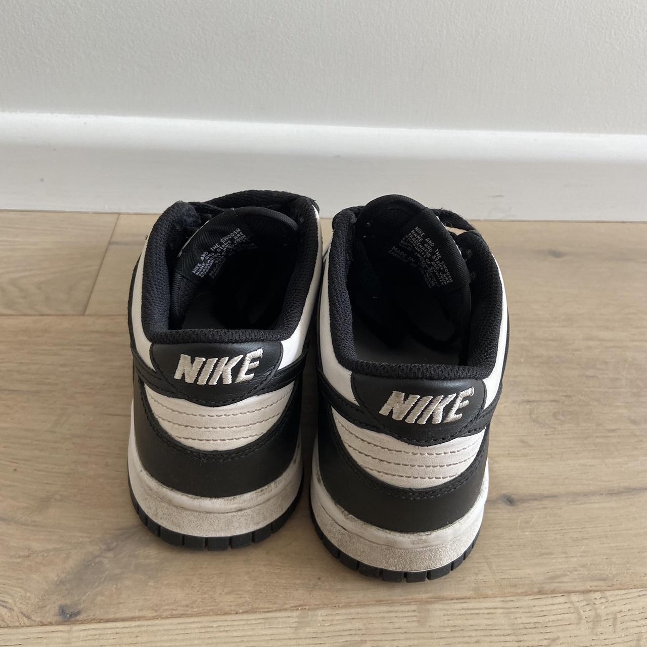 Nike Panda Dunks GS Size 4Y Used well - Depop