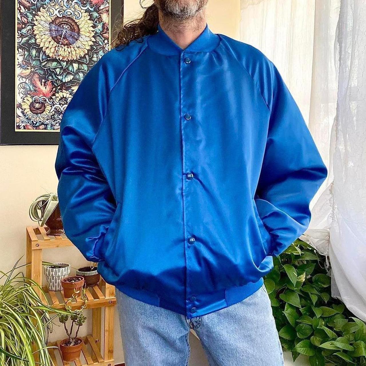 Vintage Western Bomber Jacket. Dead stock 90s Santa... - Depop