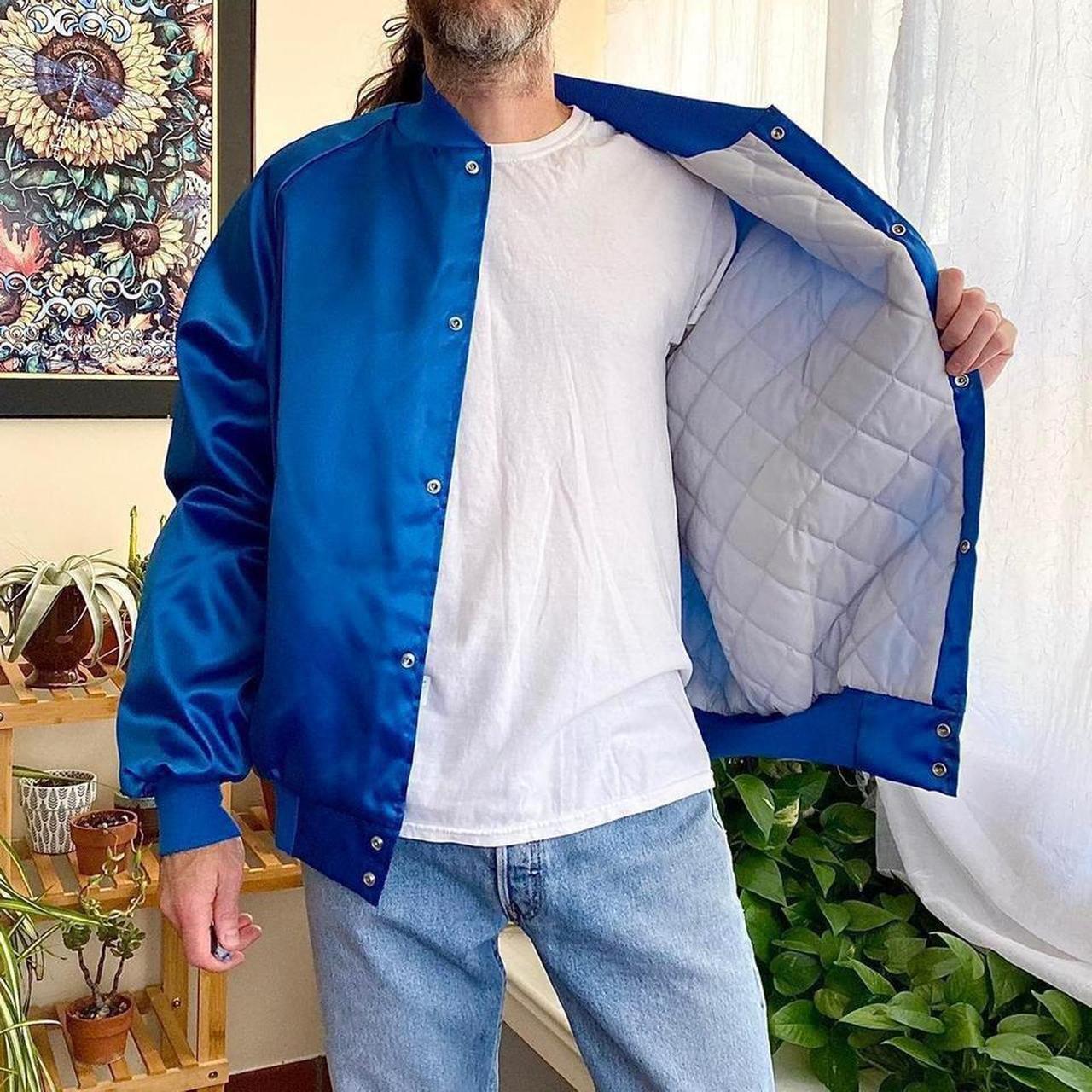 Vintage Western Bomber Jacket. Dead stock 90s Santa... - Depop