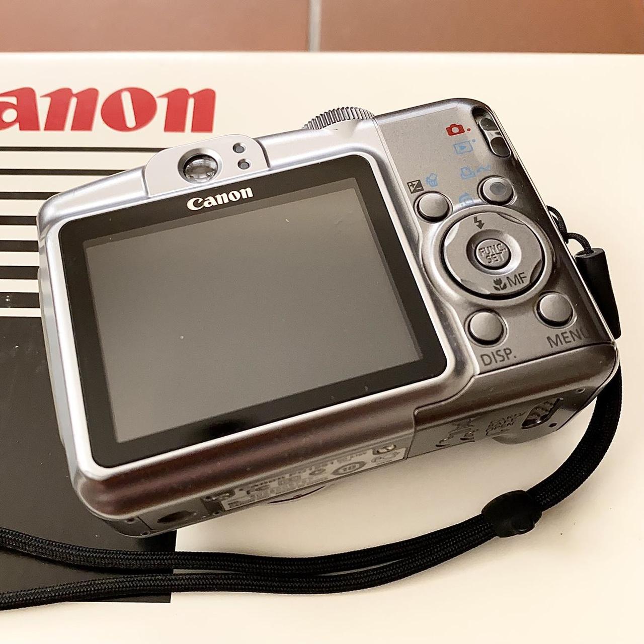 Canon Grey and White Cameras-and-accessories | Depop